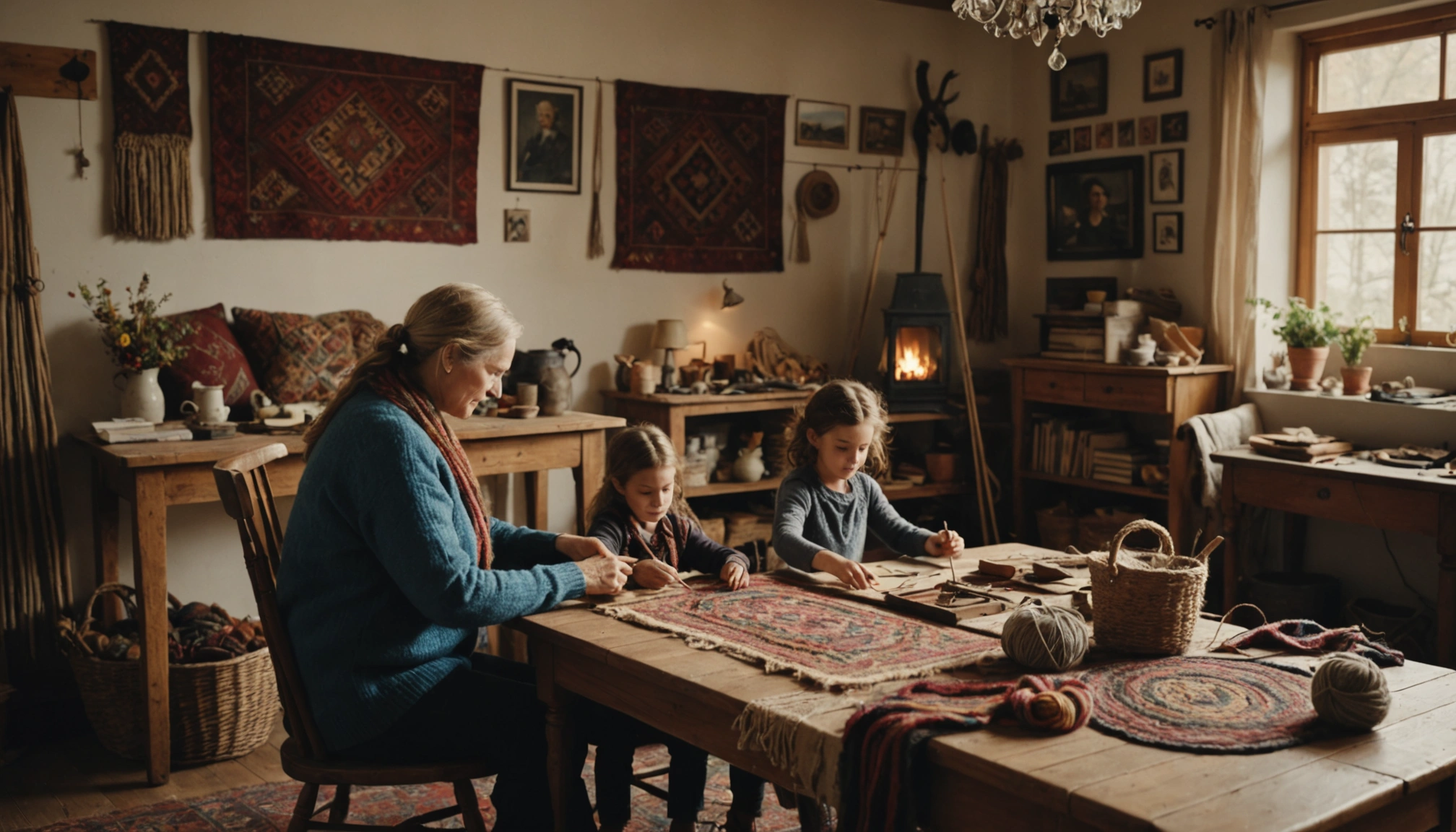 Transformez votre maison : tableaux en laine, déco chaleureuse